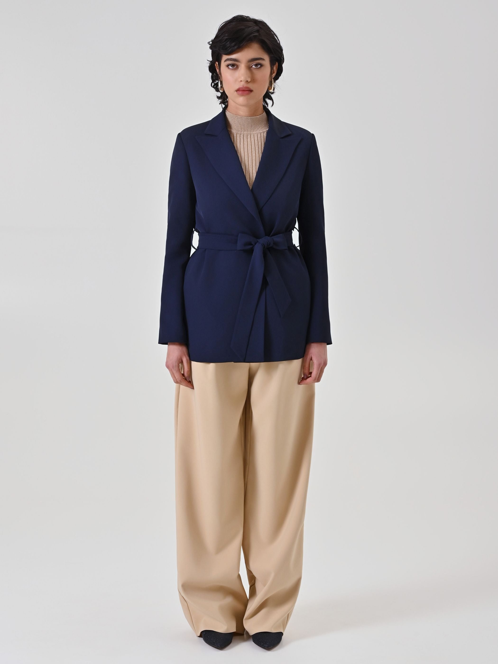 Blue dressing gown jacket – Rinascimento