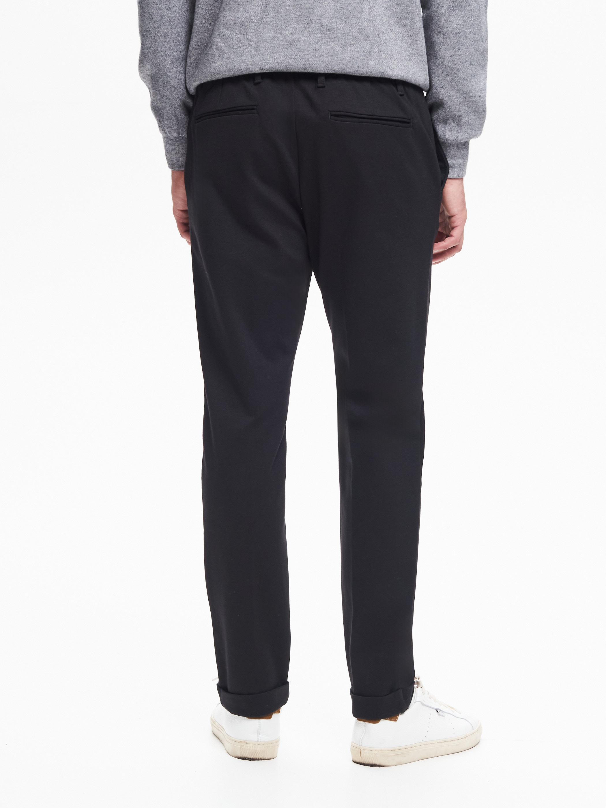 Pantaloni Uomo Punto Milano Nero QB24 | Rinascimento Pantaloni Uomo Punto Milano Nero QB24 | Rinascimento