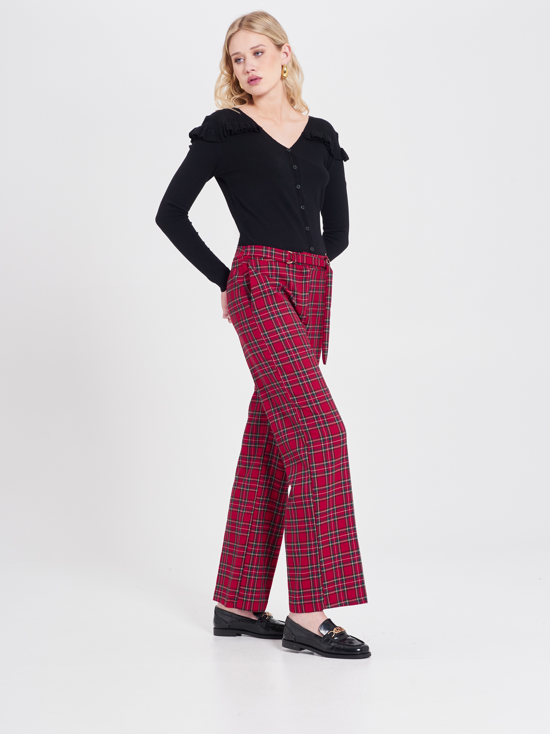 Tartan womens pants store